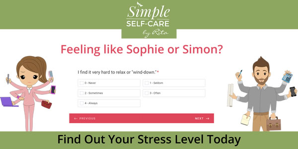 Simple Self-Care Stress Quiz